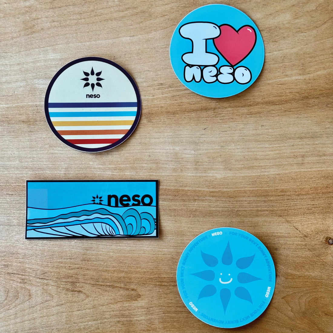 Sticker Pack - 4PK – Neso